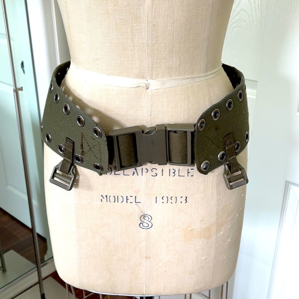 Authentic Vintage Military Belt - Gem